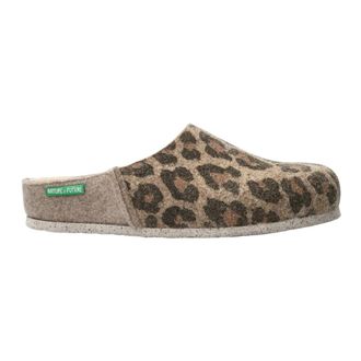 Mephisto Damen Braun/Grau Jaguar Vilt Mule/Klog - - Shoes - Damen - Braun - 42 EU