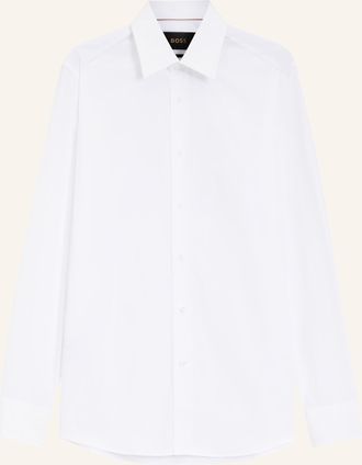 HUGO BOSS Business Hemd L-Hays-Kent-c1-243 Slim Fit weiss