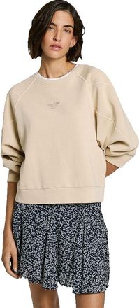 Pepe Jeans London Damen Reese Sweatshirt, Braun (helles Biscuit Beige), M