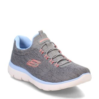 Skechers Summits Fun Flare Damen Sneaker, Grau, 39.5 EU