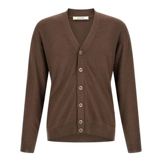 Christophe Lemaire Relaxed Twisted Cardigan - - Knitwear - Herren - Braun - XS