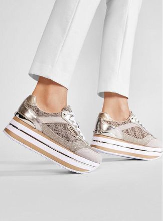 Guess Sneakers Hansin2 FL5HNS FAL12 Goldfarben