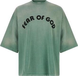 Fear of God Homme, Tops, Vert, Taille: L 26 Tee