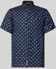 Scotch & Soda Regular Fit Leinenhemd mit Brusttasche