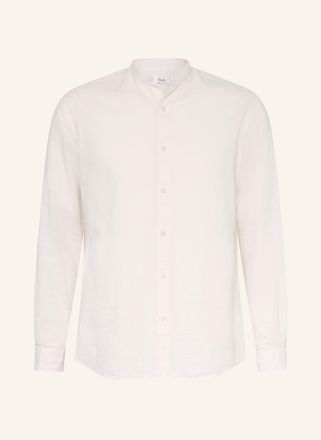 Paul Paul Hemd Comfort Fit Mit Stehkragen weiss