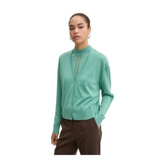 Iro Iro, Femme, Pulls, Vert, Taille: 36 FR Gilet Lalie