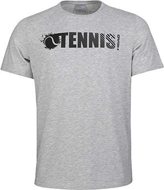 Head Shirt Font B, Gris, L Homme