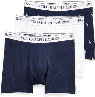 Polo Ralph Lauren Lot de trois boxer en coton
