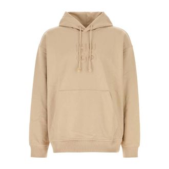 HUGO BOSS Homme, Sweatshirts et sweats &agrave; capuche, Beige, Taille: L SweaT-shirt en Coton Beige