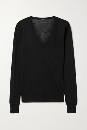 Joseph Pull En Cachemire Cashair - Noir