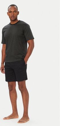 HUGO BOSS Pyjama Relax 50540613 Schwarz Regular Fit