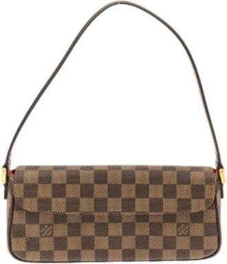 Louis Vuitton Sac bandouli&egrave;re Damier Canvas Pre-owned - Femme - Pre-owned - Brun - Taille: ONE Size