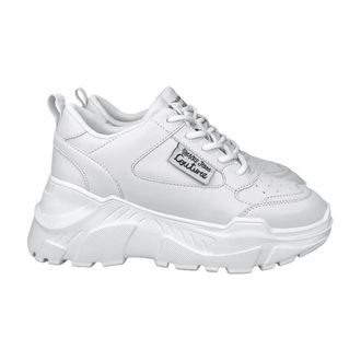 Versace Jeans Couture Logo-Patch Chunky Sneakers - - Shoes - Damen - Wei&szlig; - 41 EU