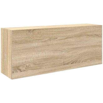 vidaXL Vidaxl - Armoire murale de bain ch&ecirc;ne sonoma 100x25x40cm bois ing&eacute;nierie