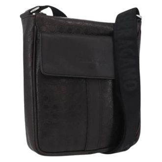 Ferragamo Sac bandouli&egrave;re en cuir Pre-owned - Femme - Pre-owned - Noir - Taille: ONE Size