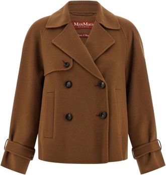 Max Mara Femme, Manteaux, Brun, Taille: 38 FR Nupar Coat