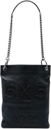 Chanel Sac bandouli&egrave;re vintage Pre-owned - Femme - Pre-owned - Noir - Taille: ONE Size