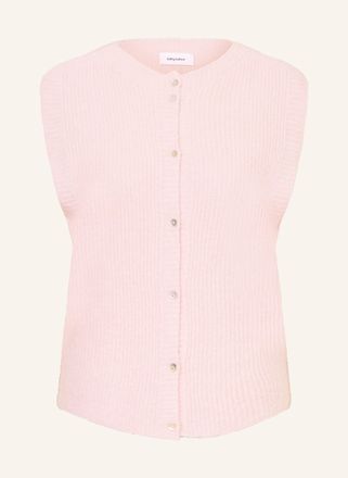 Darling Harbour Darling Harbour Strickweste Mit Alpaka rosa