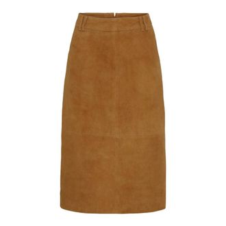 Notyz Skirts - - Skirts - Damen - Beige - 2XL