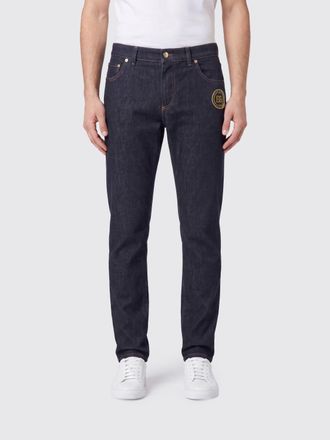 Dolce & Gabbana Jean skinny en denim de soie et coton m&eacute;lang&eacute;s