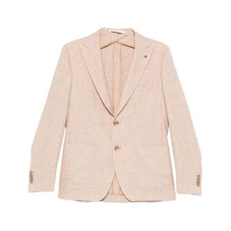 Tagliatore Montecarlo Blazer - - Jackets - Herren - Beige - M