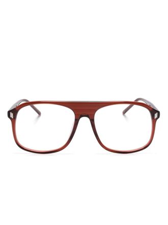 Lesca lunettes de vue Club - Marron