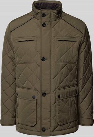 Bugatti Regular Fit Jacke in Stepp-Optik