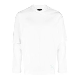 Emporio Armani Kurzarm-T-Shirt - - Sweatshirts & Hoodies - Herren - Wei&szlig; - L