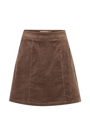 Fransa FRMitty Damen Rock A-Linien-Rock Minirock mit Eingrifftaschen Baumwollmischung Regular fit, Gr&ouml;&szlig;e:38, Farbe:Rain Drum (190916)