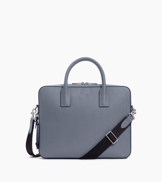 Le Tanneur Porte document slim 14 Emile en cuir signature T