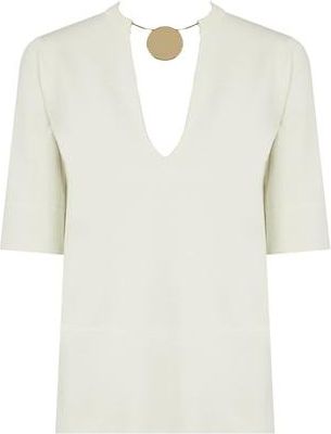 Jil Sander T-shirt en maille laine vierge
