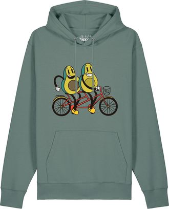 wat? Apparel Sweatshirt Avocado Fahrrad