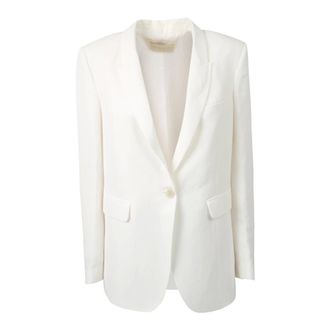 Fabiana Filippi Femme, Vestes, Blanc, Taille: 40 FR Blazer Crois&eacute;