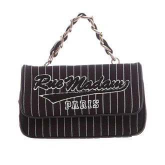Rue Madam Schwarze Schultertasche mit Magnetverschluss - - Bags - Damen - Schwarzk - ONE SIZE