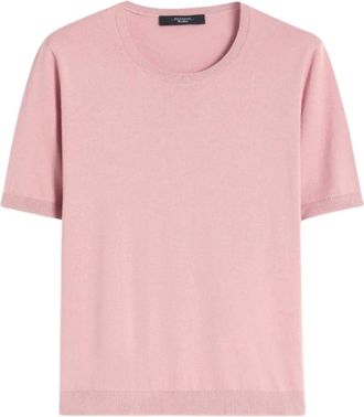 Max Mara Femme, Pulls, Rose, Taille: 38 FR Wkdgabarra Maille Ras du Cou