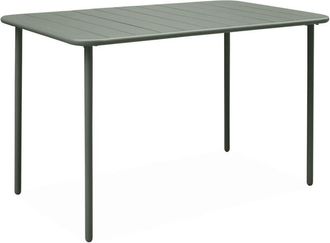 Sweeek Gartentisch aus Stahl für 4 Personen