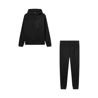 Champion Homme, Sport, Noir, Taille: S Survêtement zippé à capuche