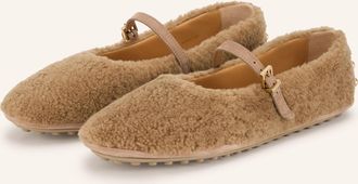 Tod's Tods Mary-Jane-Ballerinas Gomma Mit Nieten braun