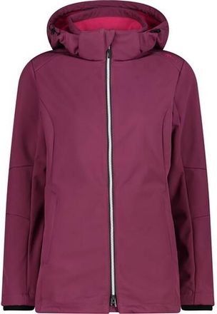 F.lli Campagnolo Damen Funktionsjacke WOMAN ZIP HOOD SOFTSHELL LONG JACKET