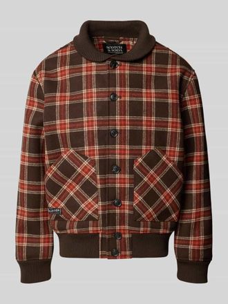 Scotch & Soda Regular Fit Jacke mit Umlegekragen