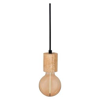 Osram Vintage 1906 Pendelleuchte CYLINDER WOOD E27, holz, max. 15W LED, E27 Sockel, Innenraum-Pendelleuchte, runder Baldachin, Kombination mit 1906 Vintage-