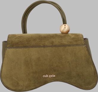 Cult Gaia Kaiza Top Handle Bag - Green