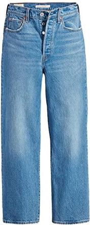 Levi's Femme Ribcage Straight Ankle, Dance Around, 29W / 31L