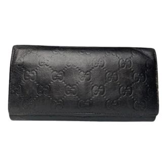 Gucci Pre-owned Cuir petite-maroquinerie - Femme - Pre-owned - Brun - Taille: ONE Size