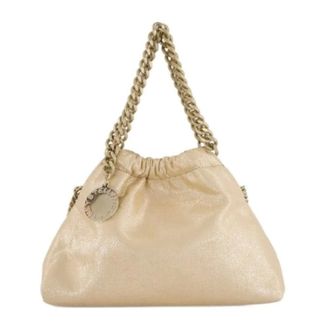 Stella McCartney Femme, Sacs, Beige, Taille: ONE Size Falabella Mini Sac Bandouli&egrave;re &agrave; Cordon