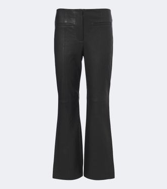 Proenza Schouler Pantalon White Label Isadora en cuir
