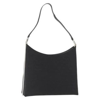 Ferragamo Pre-owned Canvas Schultertasche - - Pre-owned - Damen - Schwarzk - ONE SIZE