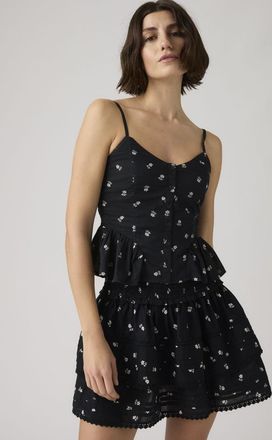 Levi's Blouse Monet - Femme - Noir / Angela Daisy Anthracite Cotton Linen - XS