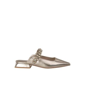 Alma En Pena Alma EN Pena, Femme, Chaussures, Jaune, Taille: 37 EU Chaussure à talon bride en strass