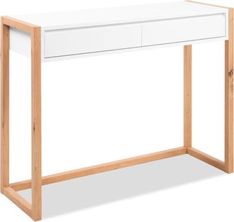 Finori Konsole Denver 44 weiß/Dekor Artisan Oak melaminbeschichtet HxBxT 75x100x35 cm